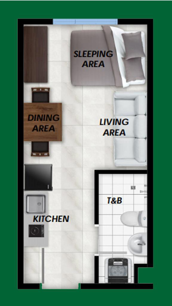 Studio Unit in The Acropolis Davao - HT Realty Philippines